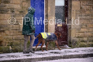 38895563-Snow fall at Amble Harbour. - National World | Newsprints