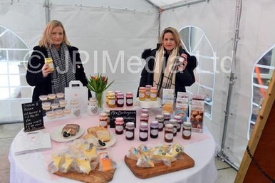 38897466-The Rabe Arms launches village shop during pandemic. From left ...
