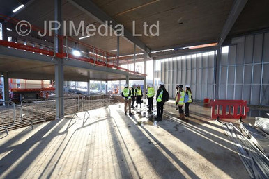 39618385-MP Penny Mordaunt pictured on a visit to Portsmouth Port to ...
