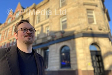 39625111-Tom Cook outside of The Bank, Church Street, Hartlepool ...