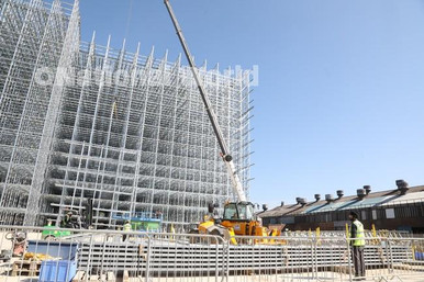 39629400-Corby, New Cold, building site of new cold storage warehouse ...
