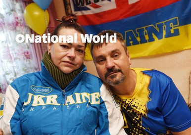 39630342-WIGAN - 14-12-22 A reunited Ukrainian family talk about the ...