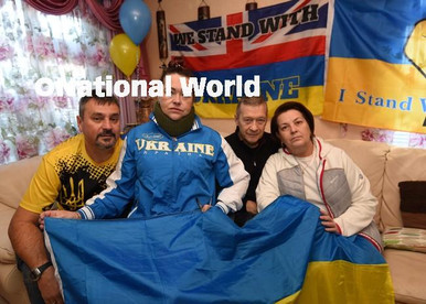 39630346-WIGAN - 14-12-22 A reunited Ukrainian family talk about the ...