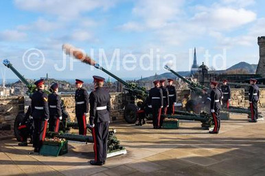 38524594-Today at 1200, 26 Regiment Royal Artillery fired a 21 Gun ...
