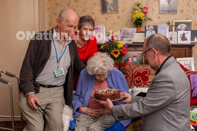 39633515-Maise Smith celebrates her 103rd birthday on Wednesday 21st ...