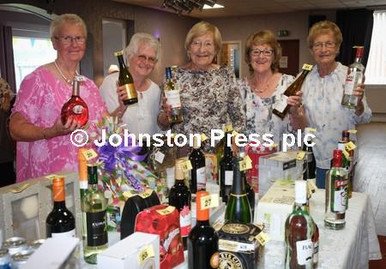 38020518-Norbreck bowls and tennis club president s day. L-R Vera ...