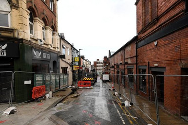 39637973-Leeds city centre regeneration. Merrion Street. Picture by ...