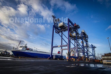 39637995-4 January 2023. . . . . Stock picture Immingham Container ...