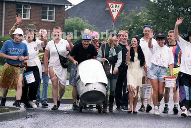 39643568-A barrel push from the Hogshead Pub, Hackenthorpe, in aid of ...
