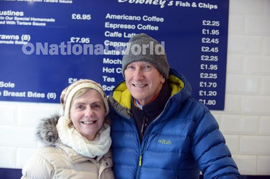 39646840-Out and about at Roker seafront. Sheila and Paul Casey ...