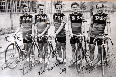 39646930-Peter and his BSA Team mates in 1952 Peter Procter and his ...