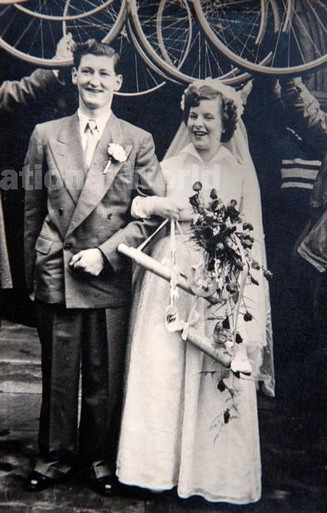 39646924-Peter and Shirley s wedding day in 1953. Peter Procter and his ...