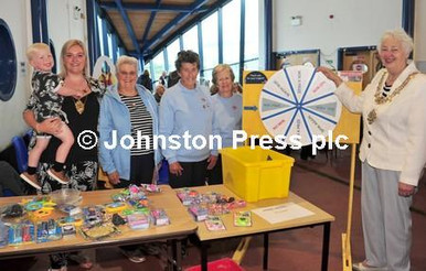 38043201-from left, Tobias Jacques, Mayoress of Fylde Charlotte Jacques ...