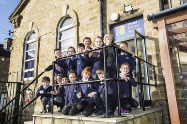 39651088-Birstall Primary Academy. Back, from the left, Tyler Mcardle ...