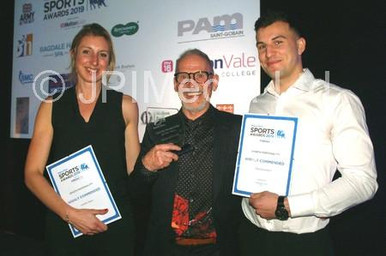 38521315-Sports Personality of the Year, Mick Stevens, with finalists ...