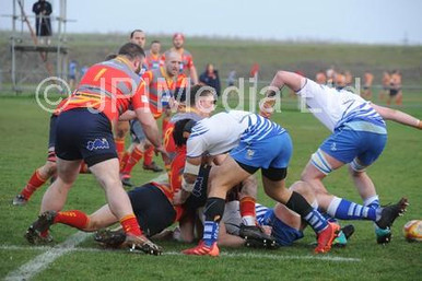 38505455-Rugby action from Boro v Peterborough Lions at PRUFC, Fengate ...