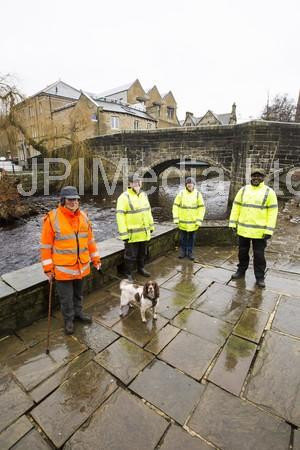 38899871-Hebden Bridge flood wardens, from the left, Andrew Entwistle ...
