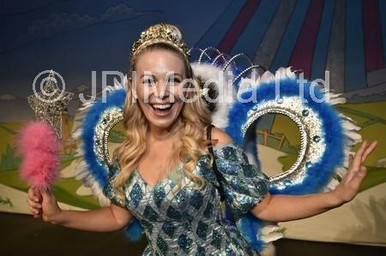 38791116-Jack and the Beanstalk panto cast at the Cresset. Mike Holoway ...