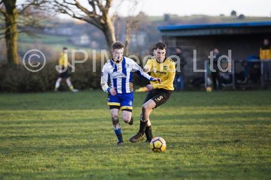 38849680-Football - Midgley United yellow v Greetland. Sam Sharkey for ...