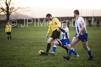 38849683-Football - Midgley United yellow v Greetland. Joe Gibson for ...