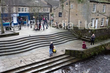 38528987-Wavy steps, Hebden Water, Hebden Bridge - National World ...