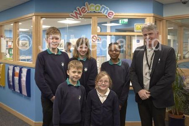 38682967-Ofsted at Ling Bob Primary School, Pellon. Head teacher Phil ...