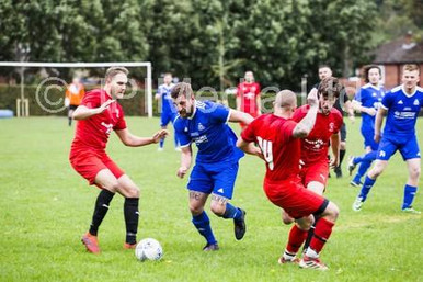 38758438-Football - Hebden Royd Red Star v Shelf United. Shelf s Tom ...