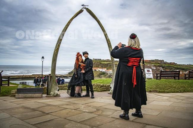 39658127-Whitby Steampunk Weekend Amanda Dawson and Richard Wilson pose ...