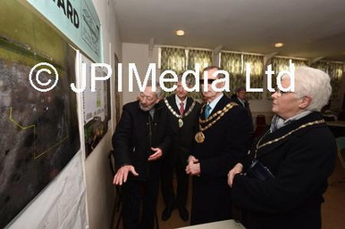 38555760-Photo: David Hurst Chairman of Much Hoole Hall Howard Davidson ...