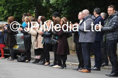 38658770-NHS co-workers, friends and family of Jason DaCosta form a ...