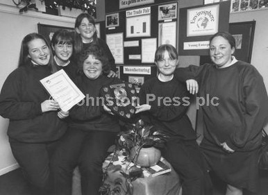 37628697-Pictured in May, 1997, are Raincliffe School s Young ...