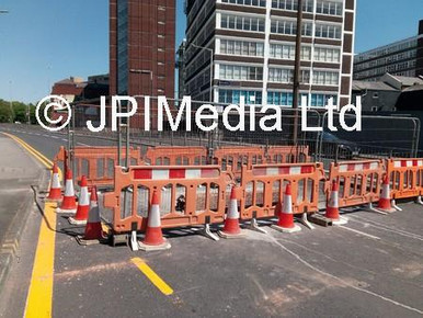 38649649-Roadworks on the A59 Ring Way in Preston - Iconic Media Group ...