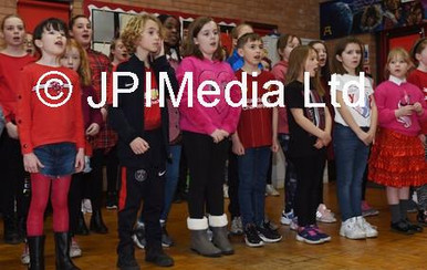 38536817-WIGAN 14-02-20 Children from three Aspull primary schools, Our ...