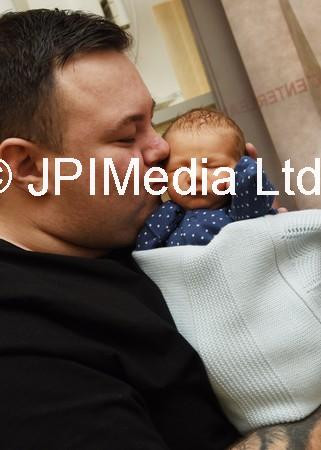 38560875-WIGAN - BABIES 02-03-20 Katie Boyd and Ryan Boyd, pictured ...