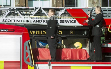 39660525-PIC LISA FERGUSON 17 02 2023 The Funeral of firefighter Barry ...