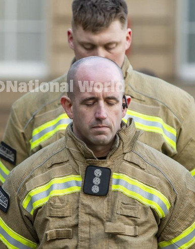 39660557-PIC LISA FERGUSON 17 02 2023 The Funeral of firefighter Barry ...