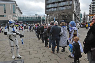 39660692-Comic Con at Leeds Dock sat 18-02-2023 picture Steve Riding A ...