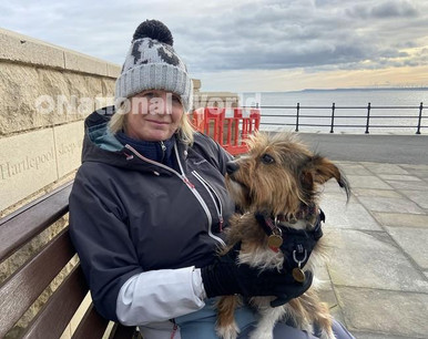 39661907-Poppy with her Mummy Janet Love, Headland Hartlepool. Picture ...