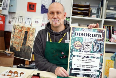 39665661-Dave Elsom will be exhibiting in Chesterfield at West Studios ...