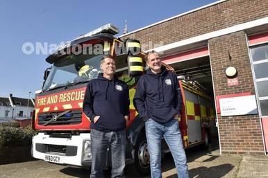 39672127-Hampshire firefighters Stu Vince and Craig Sadler are back in ...