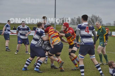 39673693-Rugby action from PRUFC Boro v Leighton Buzzard at Fengate ...
