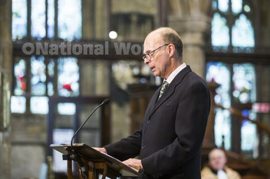 39673988-Alice Mahon remembrance service at Halifax Minster. Chris ...