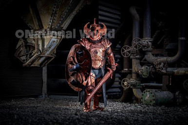 39678139-Bradley Calvert in character as the Crucible Knight in Elden ...