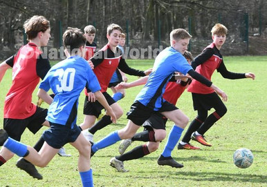 39682686-Football action from Orton Rangers U14 s v Whittlesey at ...