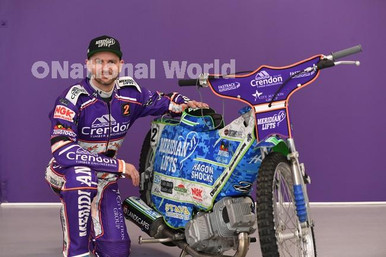 39683268-Peterborough Panthers speedway press day. Hans Andersen ...