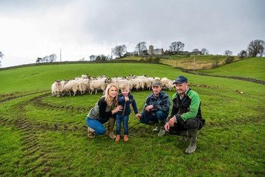 39683410-Farmer Shepherdess Heather Challis, 27, of Halfway House Farm ...
