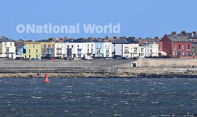 39684367-Headland colour houses York Place, Headland, photographed from ...