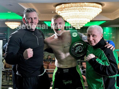 39686542-Top Ringâ€™s Sam Ireland defeated Kickfitâ€™s Aodhan Logue in ...