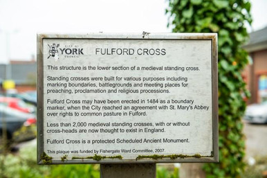 39692816-Village of The Week, Fulford, York. Pictured The remains of ...