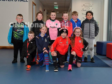 39696640-Some of the children who took part in the Derry City Easter ...